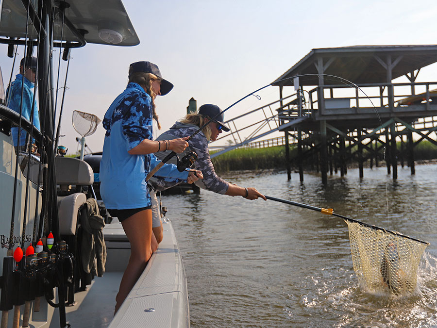 How to Properly Net a Fish … | Sea Trail Fishing Club