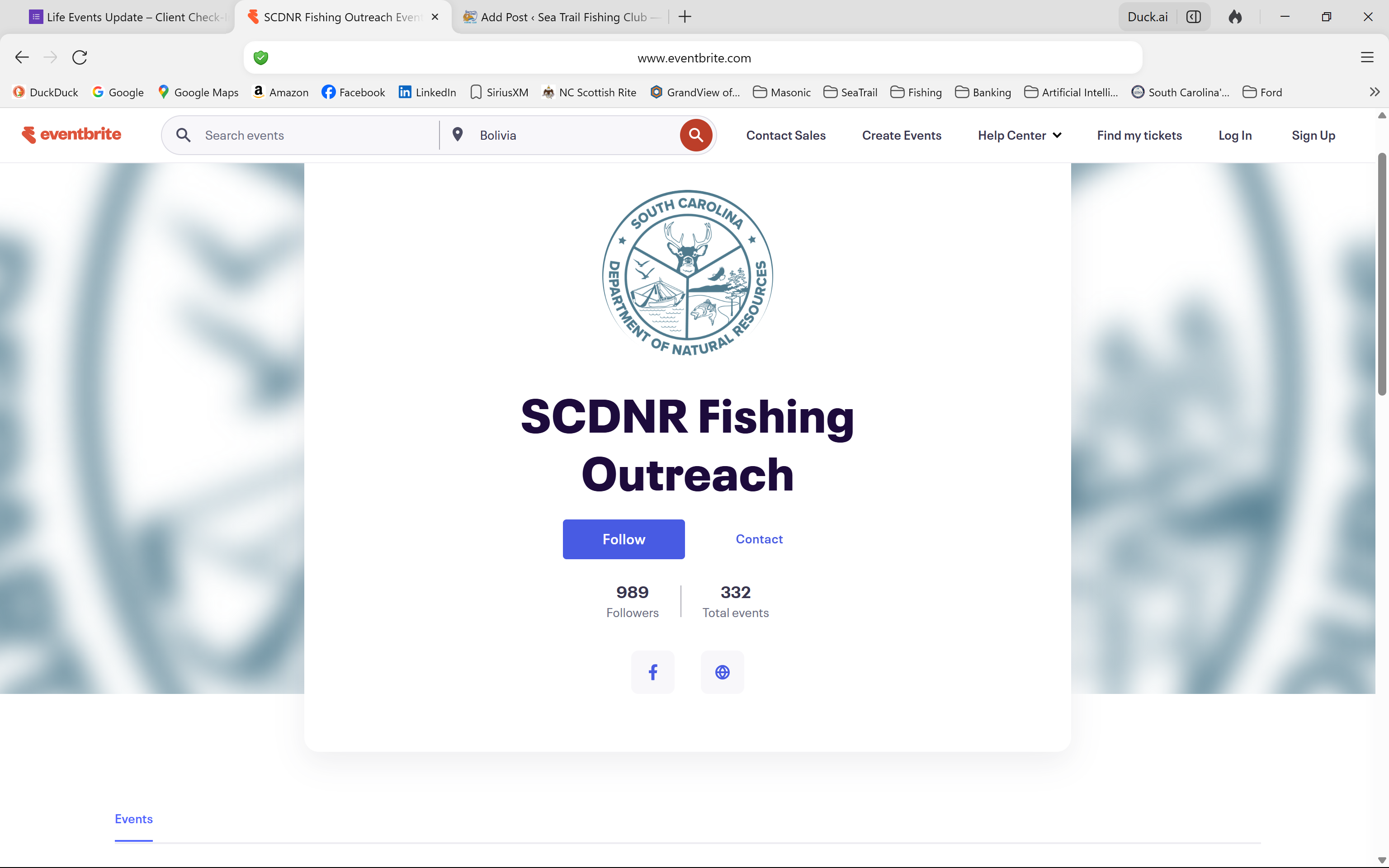 SCDNR Fishing Outreach Nearby | Sea Trail Fishing Club